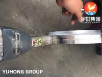 China Nickel Alloy Steel B546 Monel 400 UNS N04400 ASME B16.5 Class 150 WNRF Steel Flanges for sale