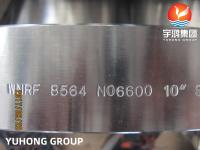 China ASTM B564 Inconel 600 / UNS N06600 Nickel Alloy Steel Forged Welding Neck Flange for sale