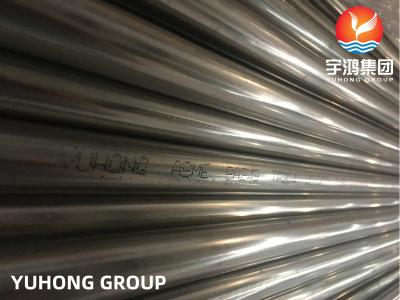 China ASTM A249 TP316L Stainless Steel Welded Tube For Heat Exchanger Tube Bright Annealed for sale