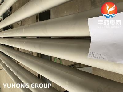 China ASTM A312 S31254 Duplex Stainless Steel Welded Pipe For Offshore Application for sale