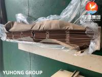 China Copper Nickel Low Finned Tube ASTM B111/ASME SB111 C70600 For Heat Exchanger for sale
