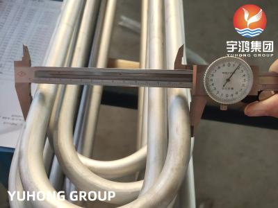 China ASME SA213 TP304 U Bend Tube Min. Wall Thickness For Heat Exchanger for sale
