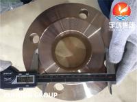 China B151 C70600 Copper Nickel Forged Flange Weld Neck Rised Face B16.5 For Pipe Connection for sale