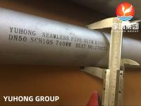 China ASTM B165 UNS N04400 MONEL 400 Nickel Copper Alloy Seamless Pipe for Gas Processing for sale