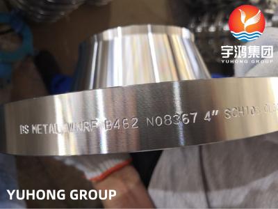 China ASTM B462 AL-6XN/UNS NO8367/DIN 1.4501 WELDING NECK RAISED FACE FLANGE for sale
