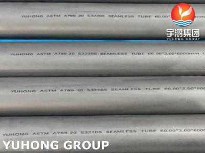 China ASTM A789 UNS S32205 Seamless Duplex Stainless Steel Tubes For Seawater Desalination for sale