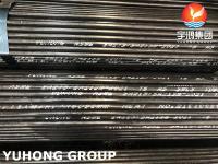 China ASME SA213 T5 Alloy Steel Seamless Tube Black Painted with High Temperature Resistance for Boiler Heat Exchanger for sale