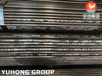 China ASME SA213 T5 Alloy Steel Seamless Tube Black Painted with High Temperature Resistance for Boiler Heat Exchanger for sale