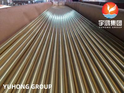 China ASTM B111 O61 C44300 C68700 C71500 BRASS COPPER SEAMLESS BOILER TUBE for sale