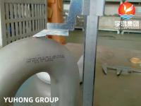 China ASTM A815 WP-S UNS S32205 Duplex Stainless Steel Pipe Fittings 180 Degree U Bend B16.9 for sale