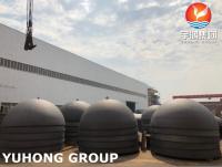 China ASME SA516 GR.70 Dish Head Hemispherical Elliptical Dished End Oil Gas Tank Head for sale