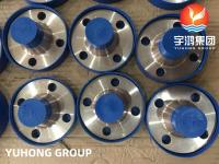 China B151 C70600 Copper Nickel Forged Flange Weld Neck Rised Face B16.5 for sale