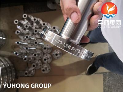 China ASTM B564 Monel400 LWN Flange UNS N04400 Long Weld Neck Flange B16.9 for sale