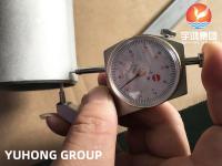 China Duplex Steel ASTM A815 S31803 , Y-Shape Tee , Butt Weld Pipe Fitting B16.9 for sale