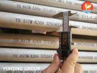 China ASTM A269 TP316Ti UNS S31635 Seamless Tube Chemical Containers for sale