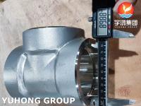 China ASTM A182 F304 Stainless Steel 90 DEG. Elbow And Tee High Pressure B16.11 for sale