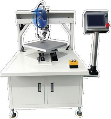 China 50HZ Double Sided Tape Pasting Machine 2mm Thickness Automatic Tape Applicator for sale
