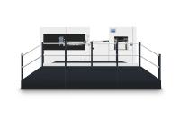 China 300T Force Automatic Die Cutting Machine Non Stop Collection Labels Auto Die Cutter for sale