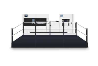 China 35KW Automatic Die Cutting Machine High Accuracy Industrial Die Cutter 8000 Sheets/Hour for sale