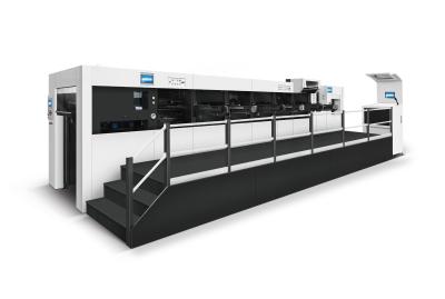 China High Speed Commodity Hot Stamping Die Cutting Machine With Stripping Heating System for sale