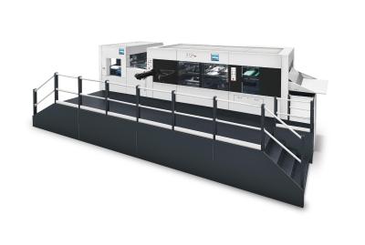 China Intelligent Die Cutting And Creasing Machine 0.7Mpa With Auto Waste Removal for sale
