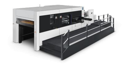 China 30kw Corrugated Die Cutting Machine Industrial Die Cutting Machine For Down Feeder Processing And Production for sale