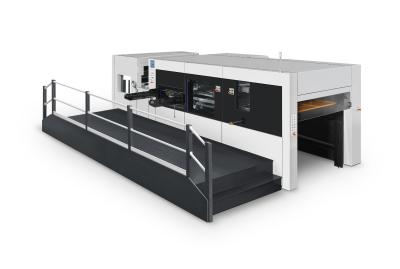 China Safety Flatbed Die Cutting Machine 23.8mm Height 6000 Sheets/H 0.7Mpa for sale