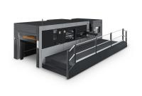 China Pneumatic Corrugated Die Cutting Machine Flatbed Die Cutting Machine With Stripping Unit for sale