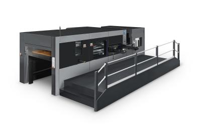 China Pneumatic Corrugated Die Cutting Machine Flatbed Die Cutting Machine With Stripping Unit for sale