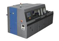 China Fully Automatic 7KW Three Knife Trimmer Flexible 340×300mm 1300 Cuts/Hour for sale
