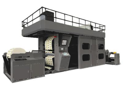 China 6 Colour Flexographic Printing Press 200m/Min 11KW With PLC Control System for sale