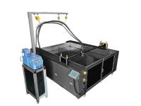China 2500*1600mm CNC Glueing Plotter Integrated Safety With Hot Melt And Cold Heads for sale