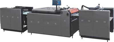 China Automatic UV Coating Machine with 620x760mm and 760x1020mm Max Sheet Size and 0~40m/min Speed for High Efficiency Lamination for sale