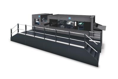 China 26KW Die Cutting Creasing Machine 8000 Sheets/H Cardboard Creasing Machine For Stickers And Trademarks for sale