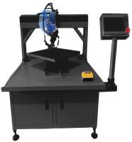China Flexible Double Sided Tape Pasting Machine 1.2KW Multi Angle Tape Applicator Machine for sale