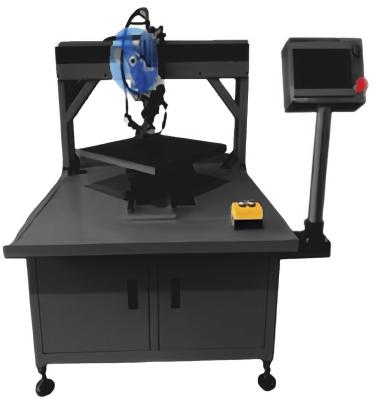 China Flexible Double Sided Tape Pasting Machine 1.2KW Multi Angle Tape Applicator Machine for sale