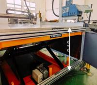 China Servo Controlled Automatic CNC Gluer 2500*1600mm CNC Gluing Machine Safety for sale