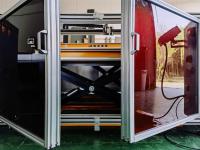 China High Accurate CNC Gluer Water Based CNC Gluing Machine With 2 Workstations for sale