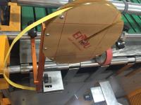 China Stainless Steel Paper Roll Slitter C1400B-2 Rolls Safety Paper Slitting Machine Versatile for sale