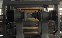 China 1400mm Width Paper Roll Slitter With Magnetic Powder Brake 0.8Mpa Paper Slitting Machine C1400B for sale