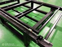 China Steel Structure Wood Cutting And Creasing Machine High Speed for sale