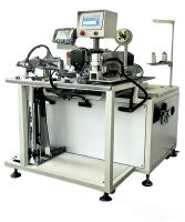 China Automatic Beauty Box Sewing Machine / Automatic Tag Threading Machine Offering Performance And Ease Of For Operators Working On Beauty Box Base Production Tasks for sale