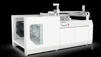 China Fully Automatic CNC Gluer GA1015 Hot Melt Cold Glue System Teach Type Box Display Gluing Plotter for sale