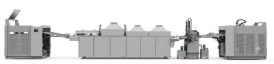 China High Speed Automatic UV Glazing Machine Four Suction Feida Water Base Dual Coating System for sale