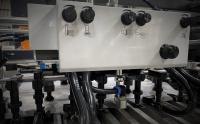 China High Speed Automatic UV Glazing Machine Four Suction Feida Water Base Dual Coating System for sale