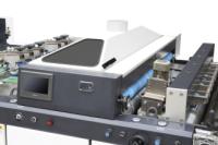 China Automatic Pre-coated Film Laminating Machine Electromagnetic Oil Heating Hot Knife Cutting System High Speed Production for sale