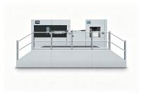China Automatic Die Cutting Machine Heavy Duty Die Cutter Corrugated Cardboard Paper Box Production Line for sale