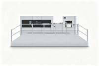 China Automatic Folding Carton Die Cutting Machine Paper Box Creasing Die Cutter With Stripping for sale