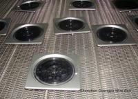 China High Precision Stainless Steel Wire Belt Knuckled Selvedge For Food Processing for sale