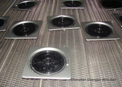 China High Precision Stainless Steel Wire Belt Knuckled Selvedge For Food Processing for sale